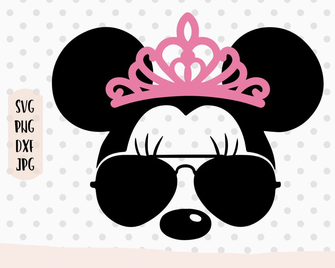 Mouse Princess SVG, Tiara Svg, Mouse Tiara Svg, Princess Svg, Mouse ...