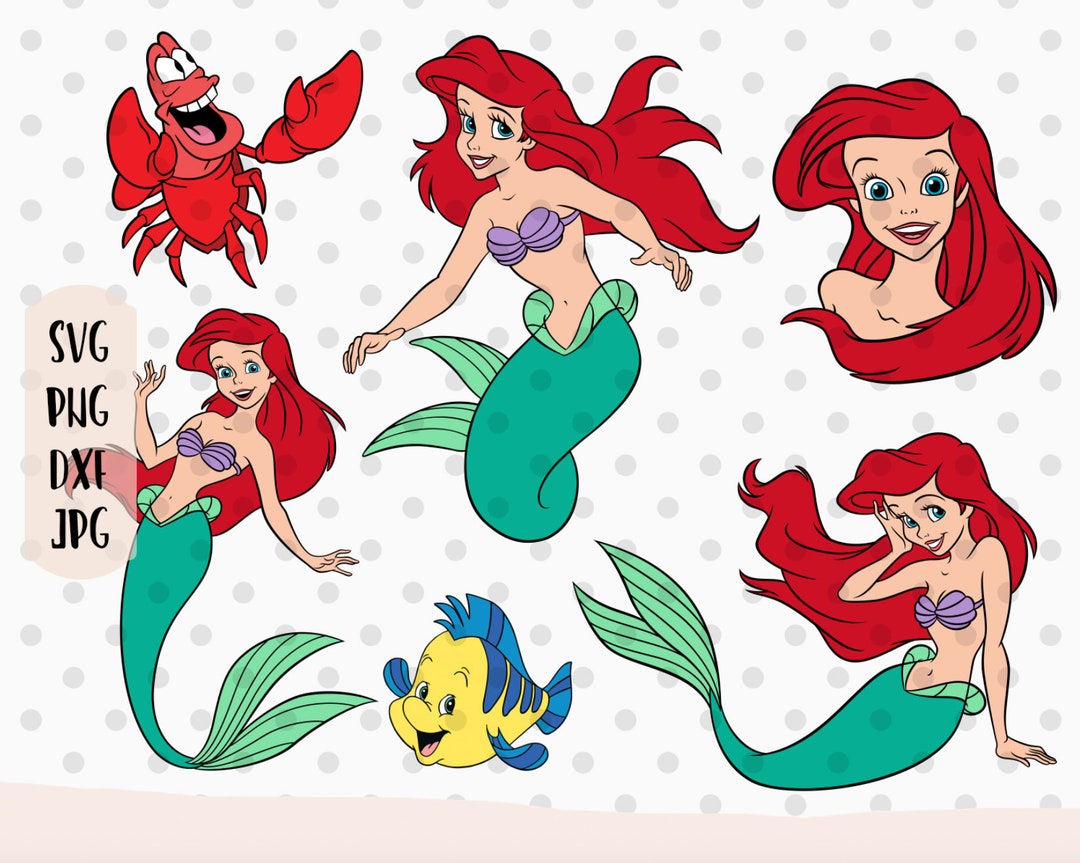 7pcs, LAYERED, Mermaid SVG Bundle - Etsy