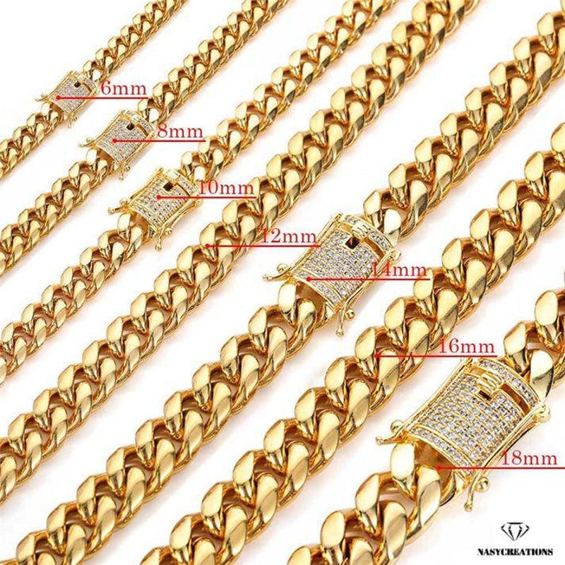 Cuban Link Chain - Etsy