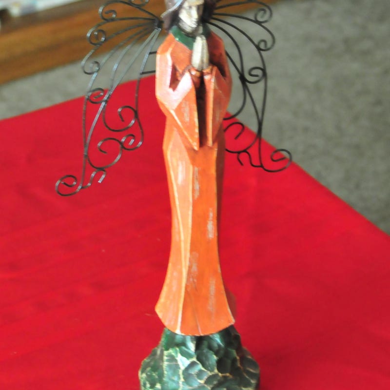 Wire Angel Sculpture - Etsy