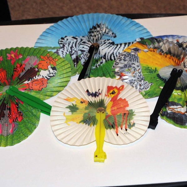 Animal Fans - Etsy