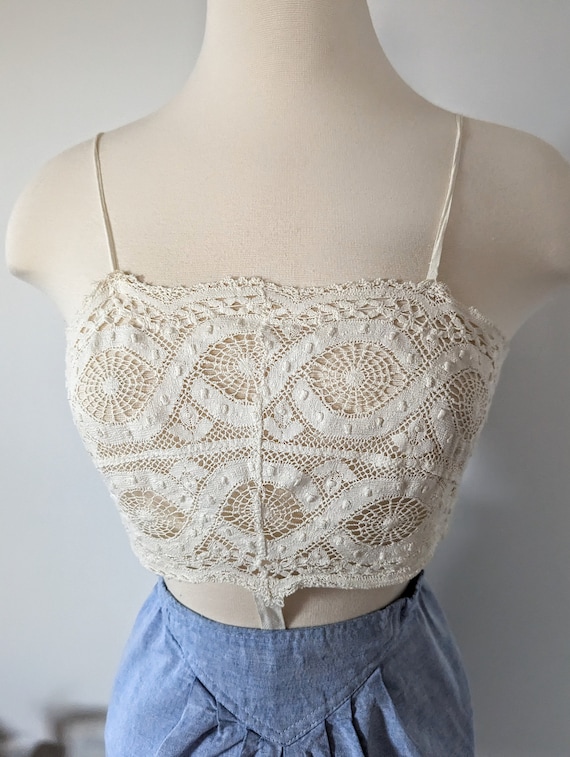 White Cottage Core Lace Whimsey Lingerie - Gem