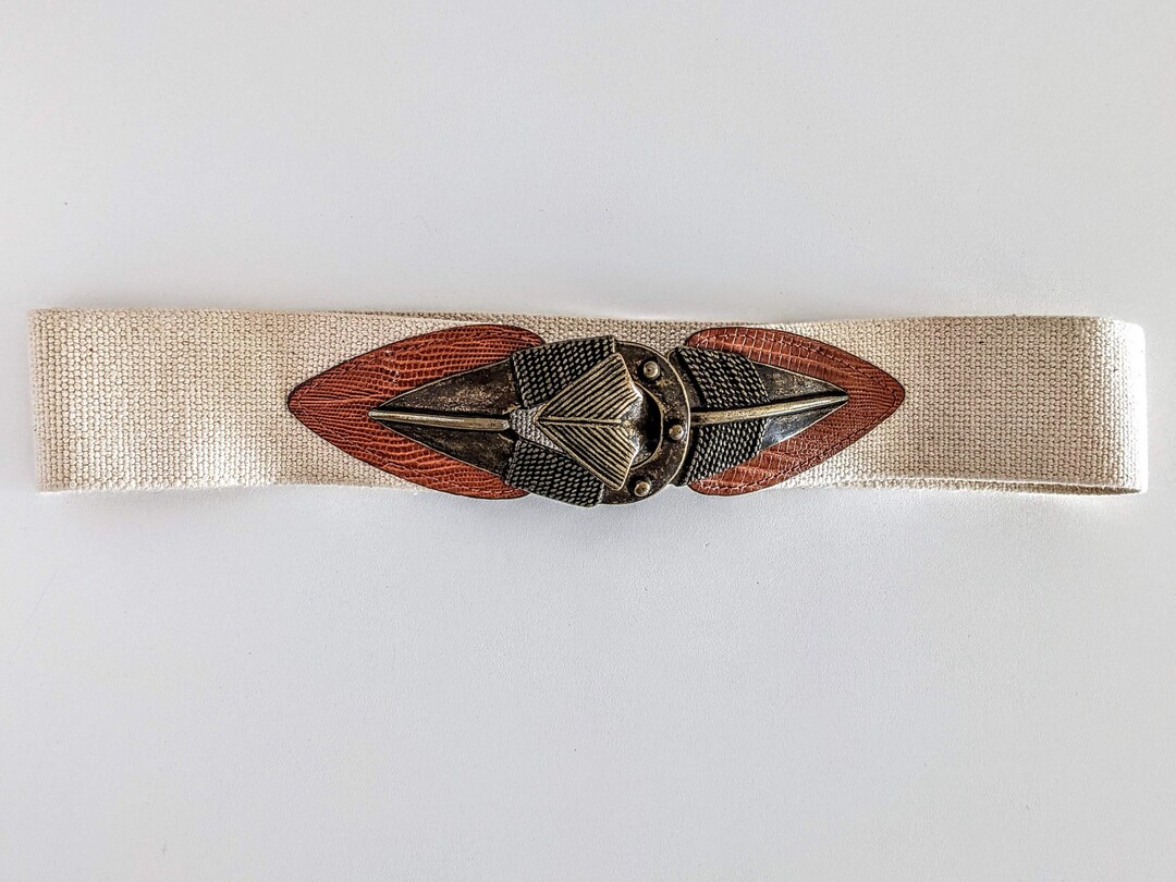 Omega Spear Head Leather Belt - Etsy