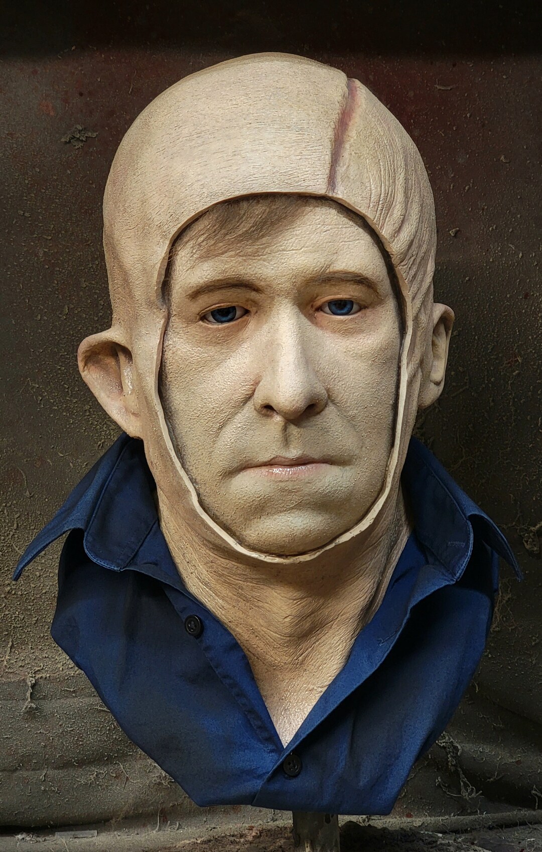 F13 Roy Burns Latex Halloween Display Bust Not Michael Myers - Etsy