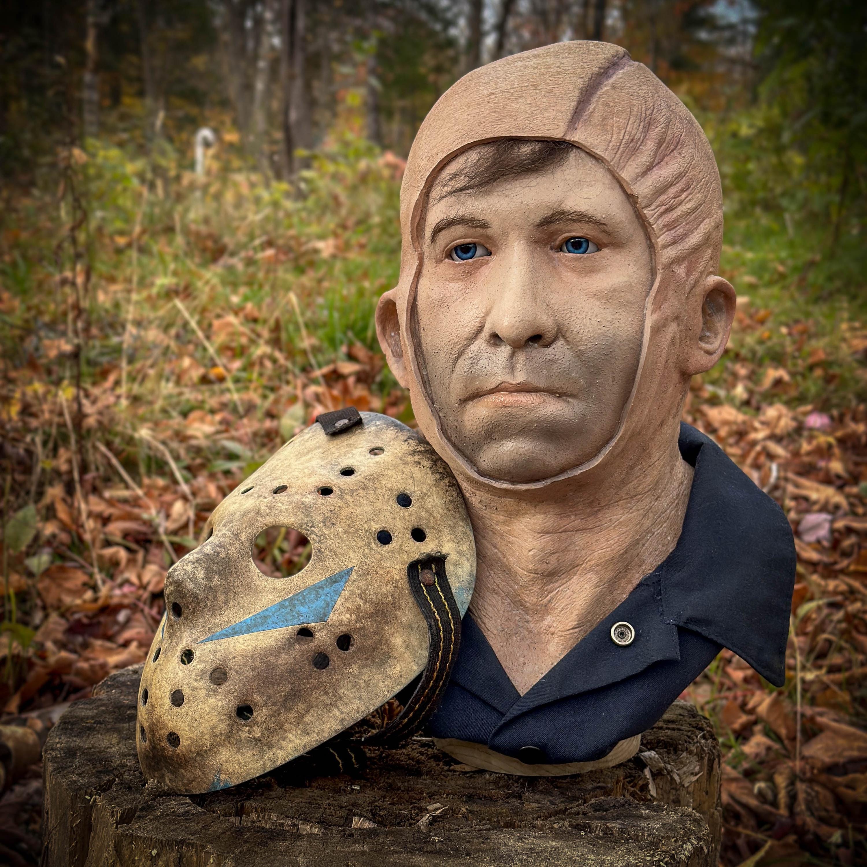 F13 Roy Burns Latex Halloween Display Bust Not Michael Myers - Etsy