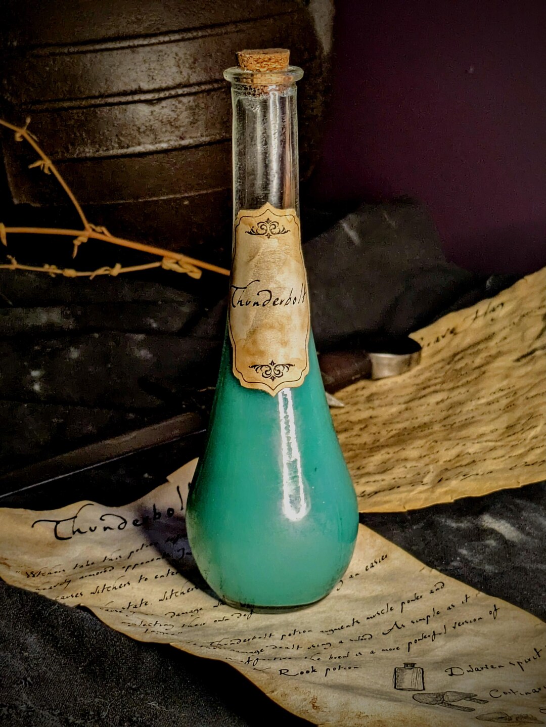 Witcher Thunderbolt Potion Geralt Yennefer - Etsy