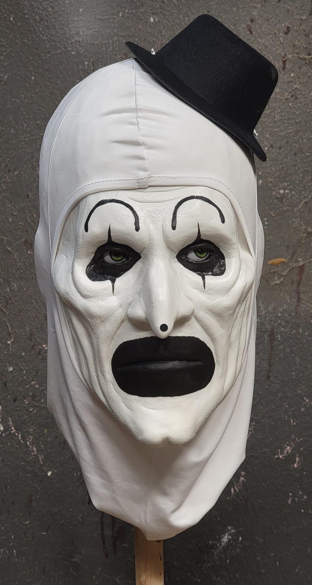 Psycho Mime Frown Latex Display Bust - Etsy