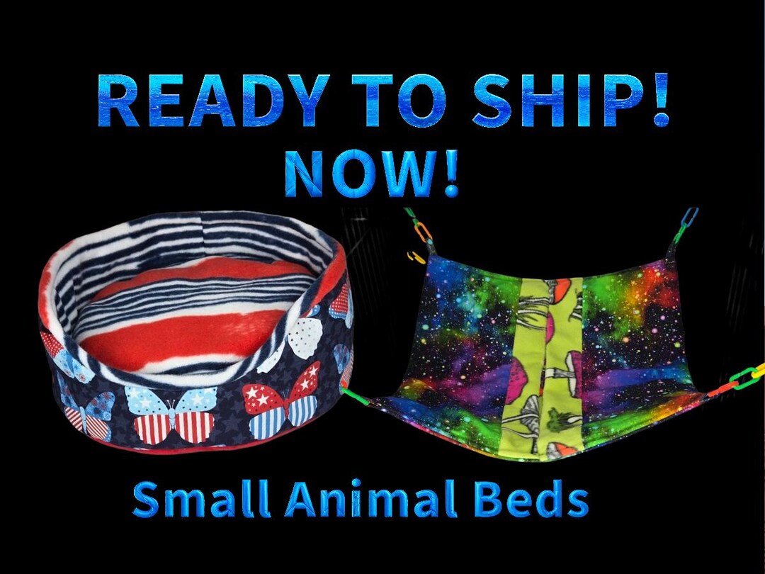 Ready to SHIP! Single Small Animal Beds! Great for Ferrets, Rats and ...