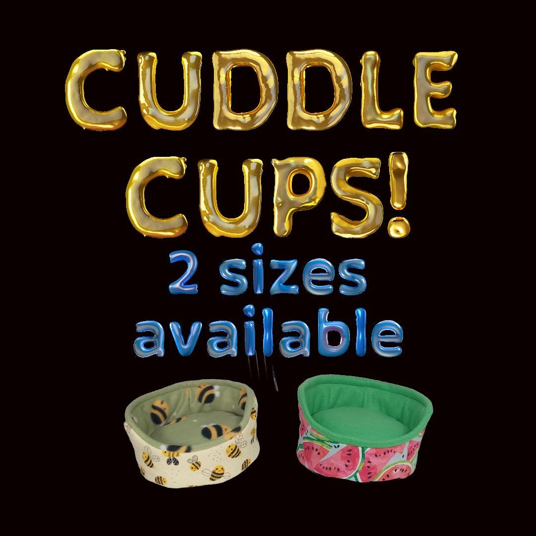 CUDDLE Cups!!! Made to Order! 2 SIZES Available! Pick Your Fabrics ...