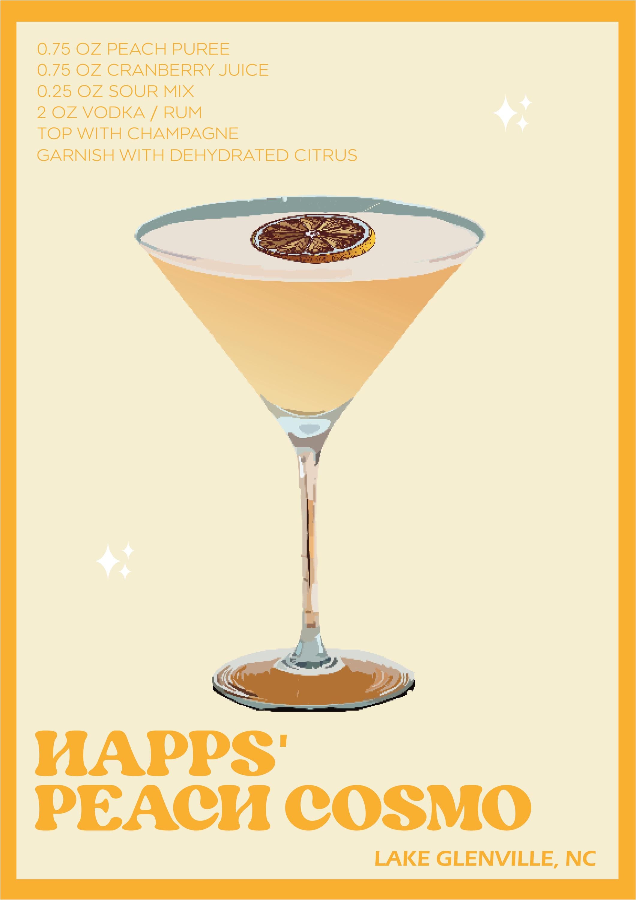 Custom Cocktail Recipe Poster – Personalized Drink Recipe Art ...