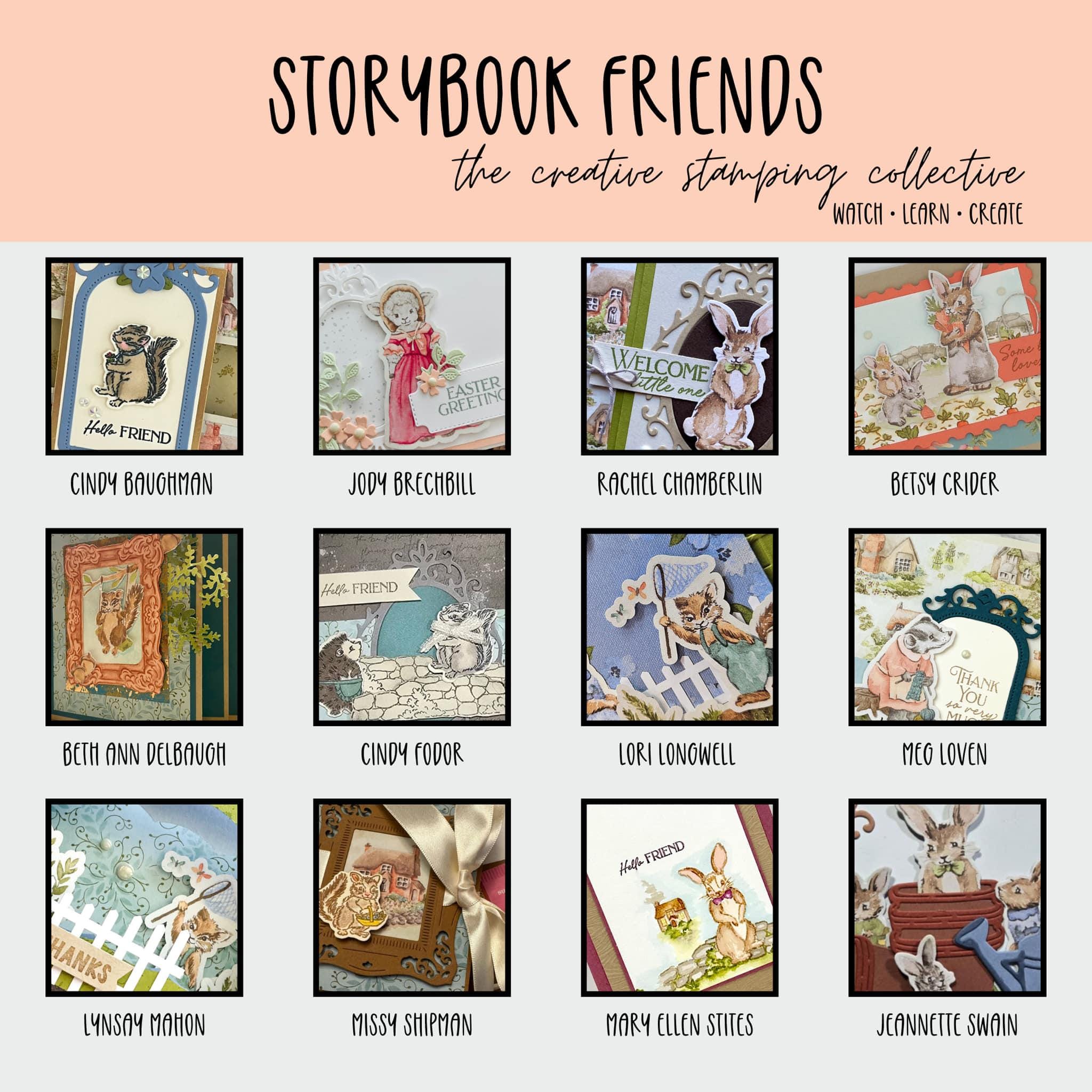 Stampin' Up! Storybook Friends Video Class - PDF ONLY + 12 Exclusive ...