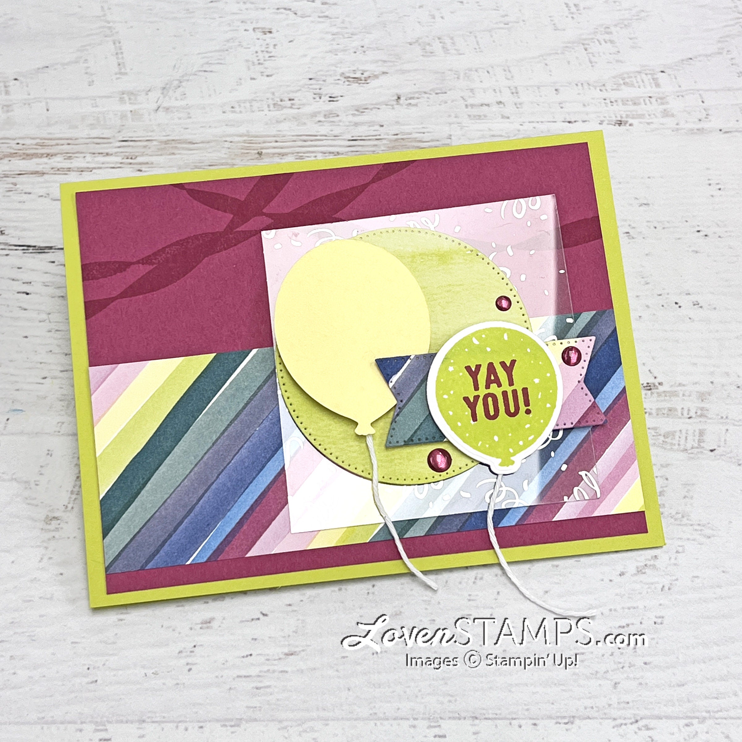 Stampin' Up! Card and Project Tutorials With Bright & Beautiful ...