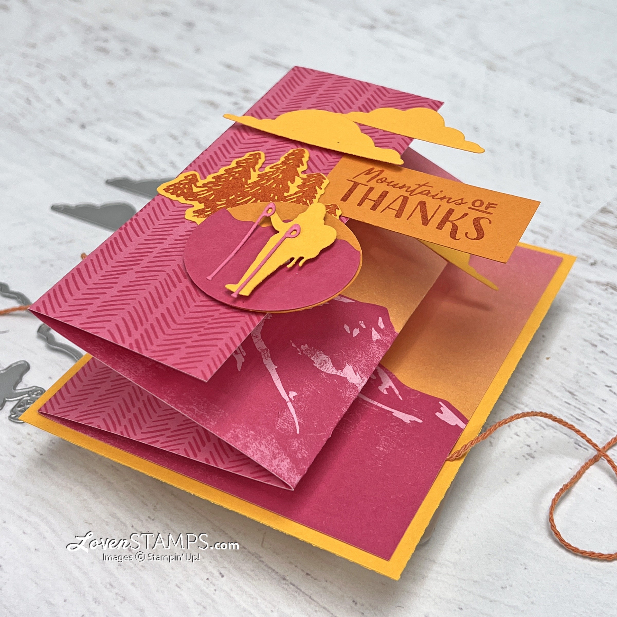 Stampin' Up! Card and Project Tutorials With Enjoy the Journey Suite ...