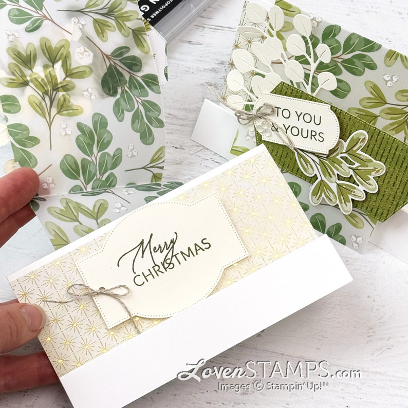 Stampin' Up! Season of Green & Gold Christmas Project Tutorials - PDF ...