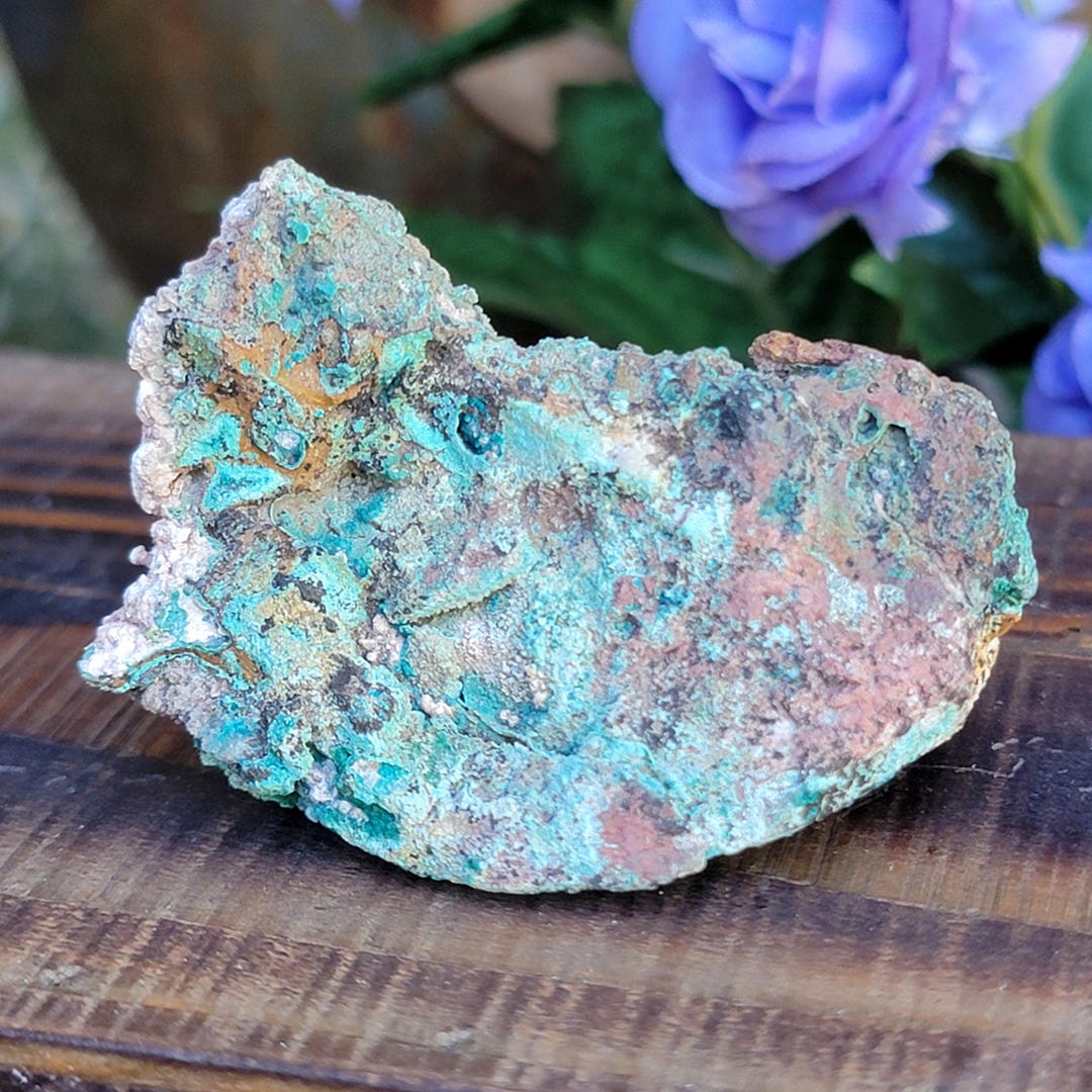 Green Copper Carbonate Rock Specimen | Copper Ore | Jerome, Arizona ...