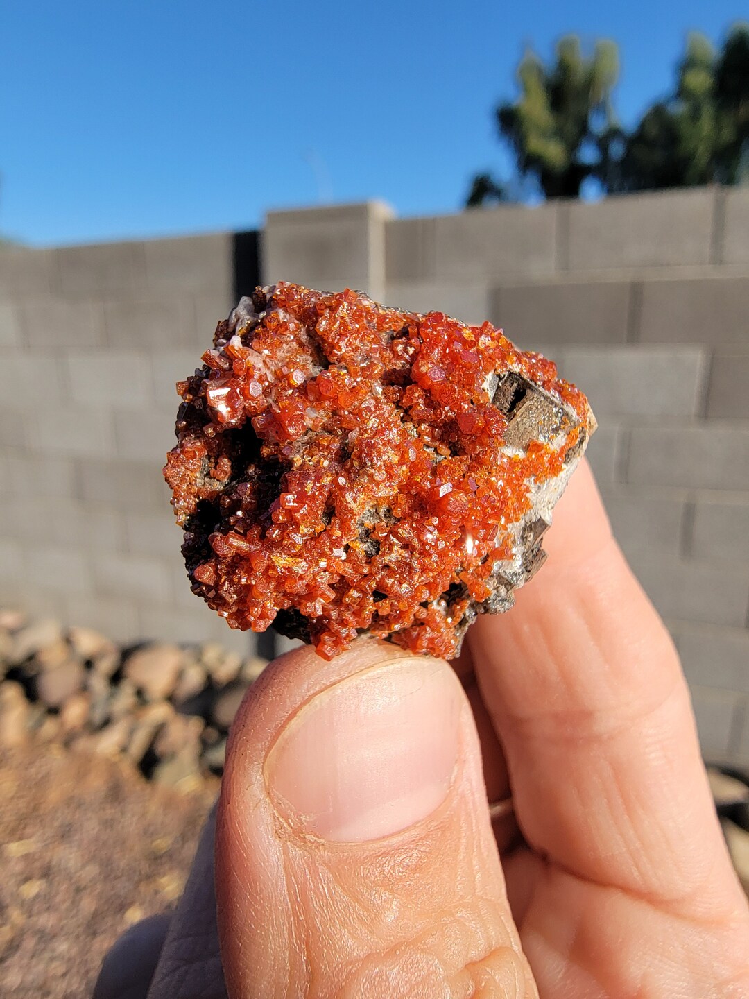 Arizona Vanadinite Rock: Raw Red Crystals From North Geronimo Mine - Etsy