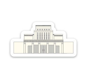 Temple Lds Stickers - Etsy