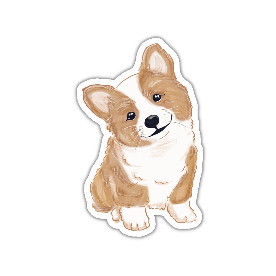 Corgi Sticker, Corgi Mom Sticker, Corgi Decal, Corgi Lover Gift, Cute ...