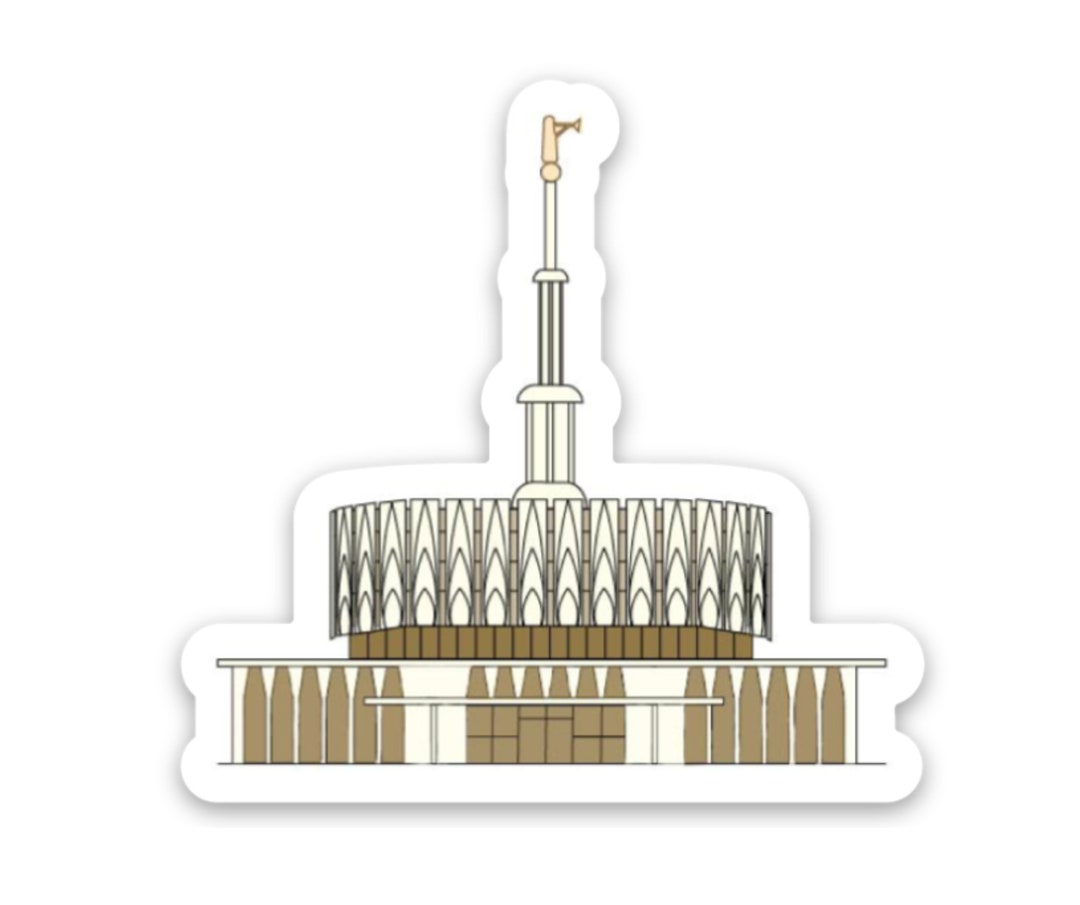 Lds Temple Stickers, Provo Utah Temple Stickers, Church of Jesus Christ ...