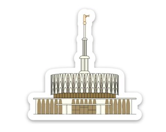 Utah Temple Stickers - Etsy