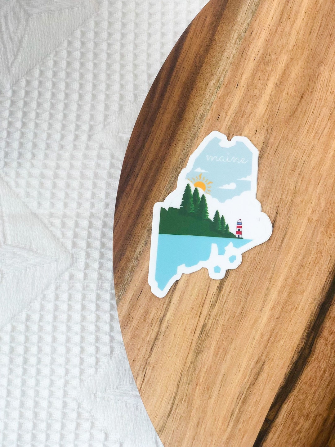 Maine Sticker, Maine Souvenirs, Portland Maine Sticker, Maine Decal ...