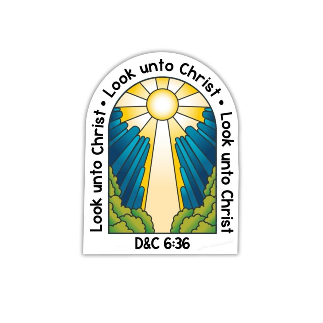 2025 Youth Theme Stickers, Look Unto Christ, Lds Youth Theme 2025, 2025 ...