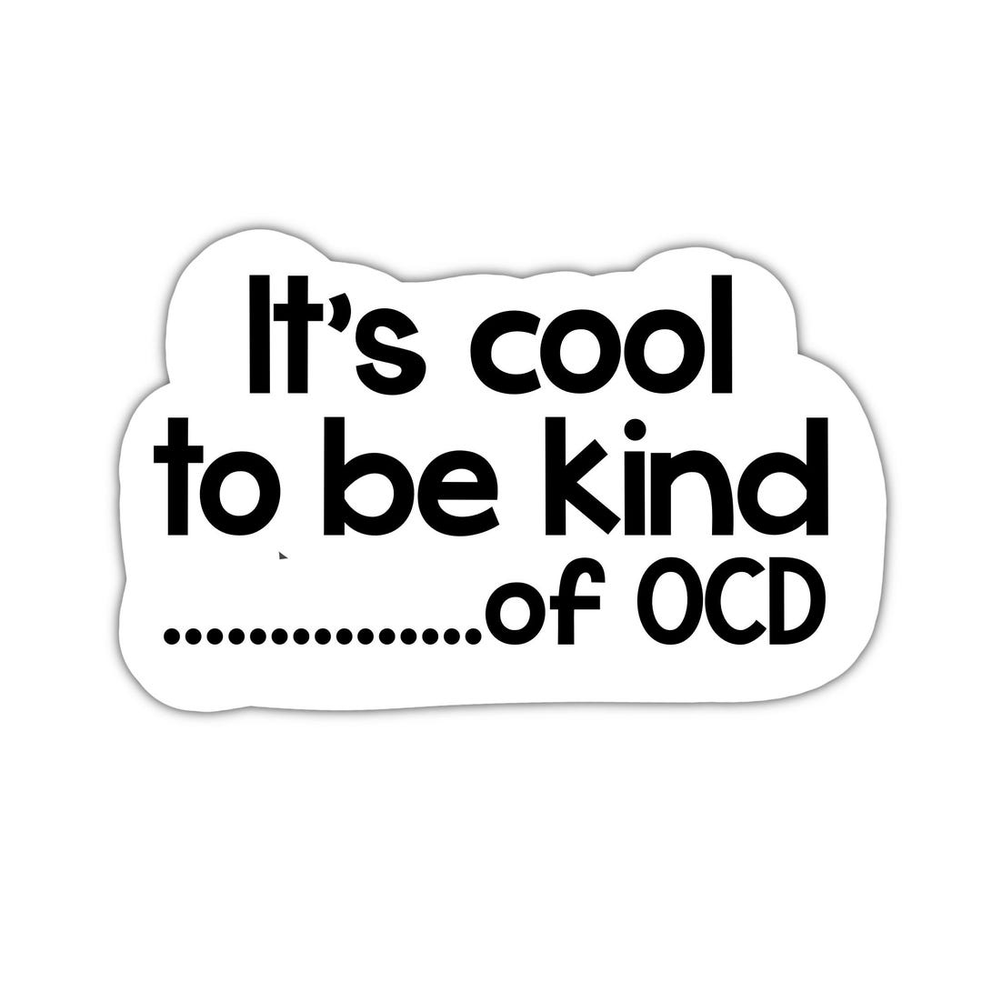 OCD Sticker, Mental Health Stickers Funny, Anxiety Sticker, Adhd ...