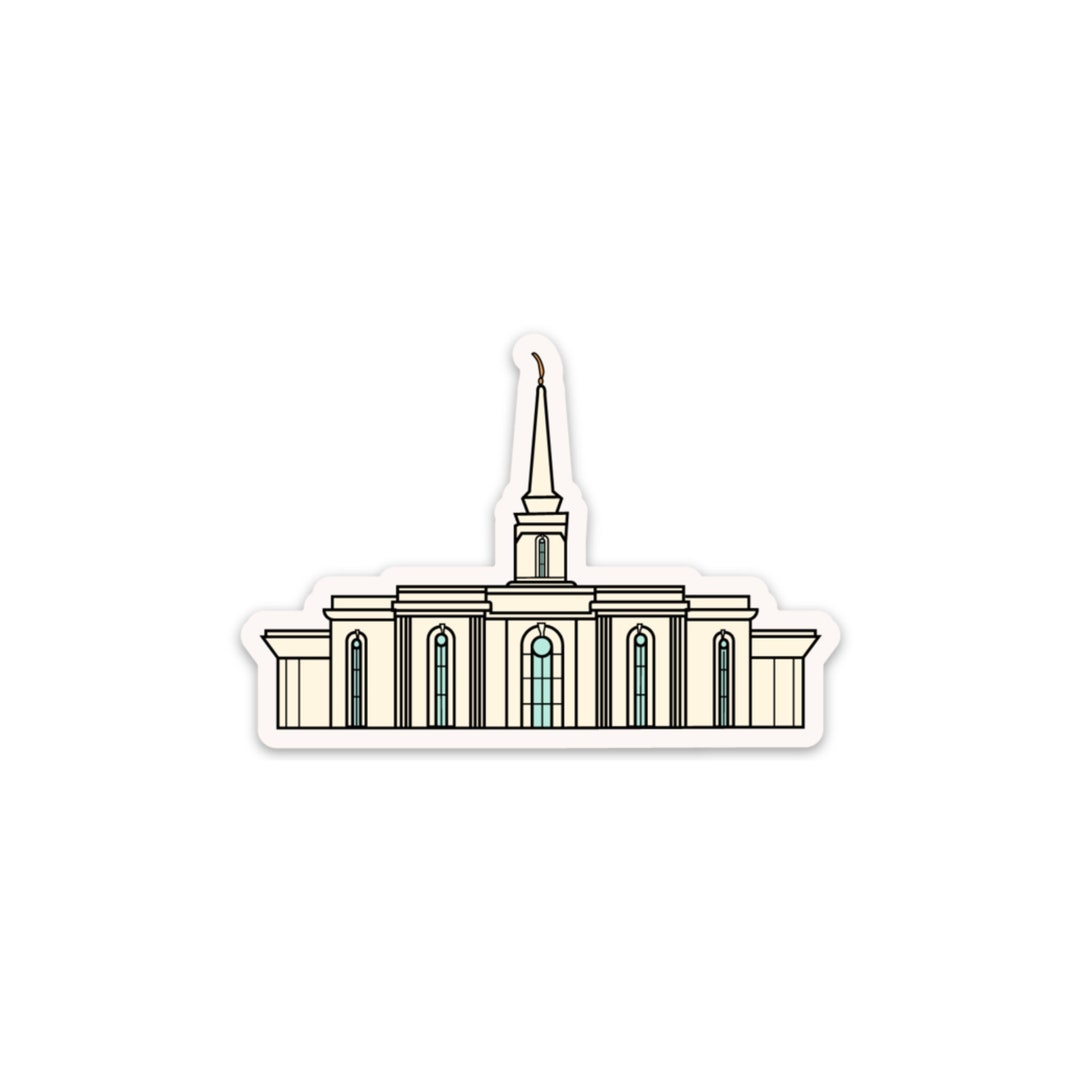 Orlando Temple Sticker, Lds Gifts for Missionaries, Lds Temple Stickers ...