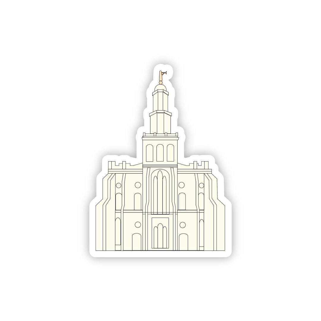 Saint George Temple Sticker, Lds Gifts for Women, Lds Temple Stickers ...
