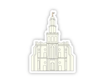St George Temple Sticker - Etsy