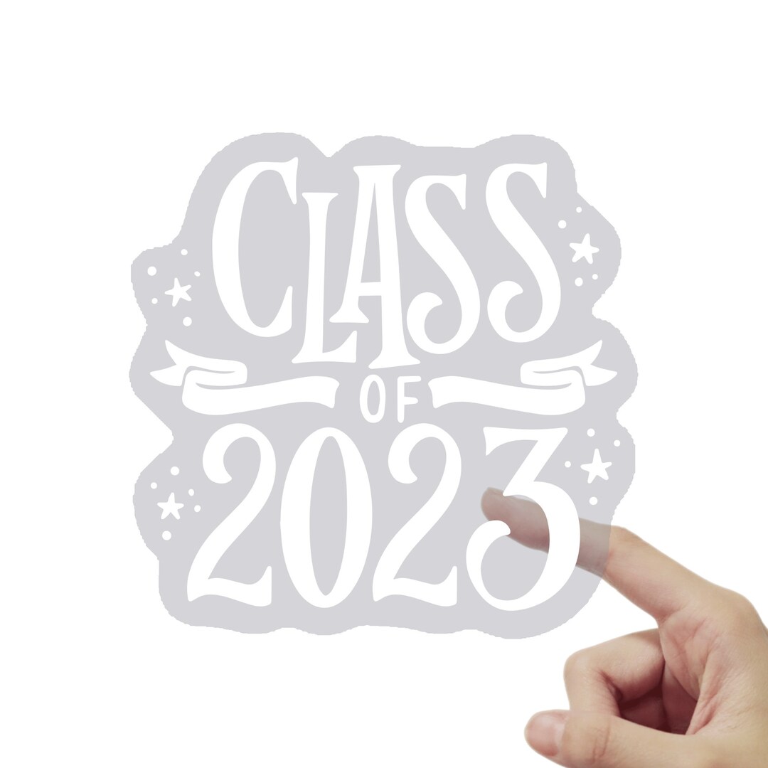Class of 2023 Stickers, Graduation Hat Stickers, Class of 23 Sticker ...