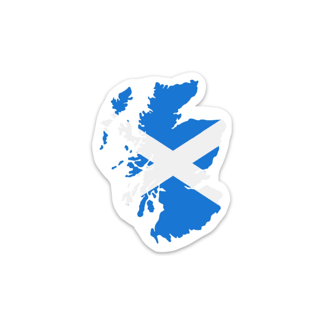 Scotland Stickers, Scotland Flag Sticker, Scottish Stickers, Europe ...