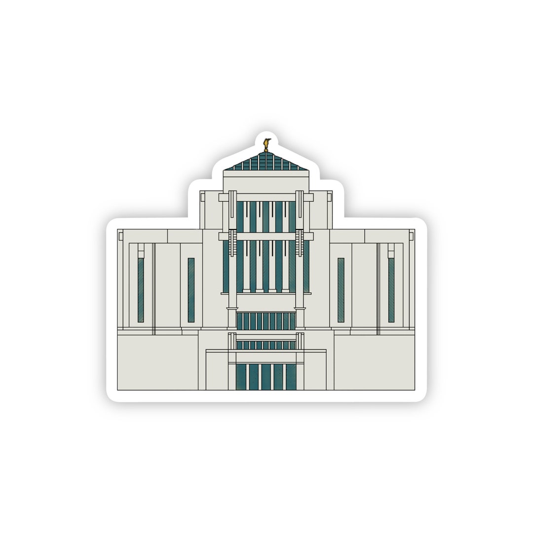 Cardston Canada Temple Sticker, Lds Gifts for Missionaries, Lds Temple ...