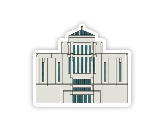 Toronto Ontario Canada Temple Sticker, Toronto Ontario Temple, Canada ...