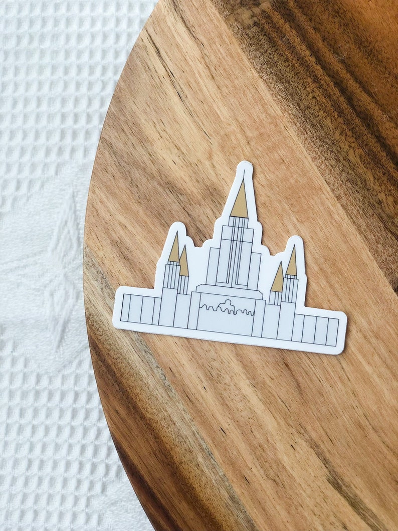 Oakland Temple Sticker, Lds Gifts for Missionaries, Lds Temple Stickers ...