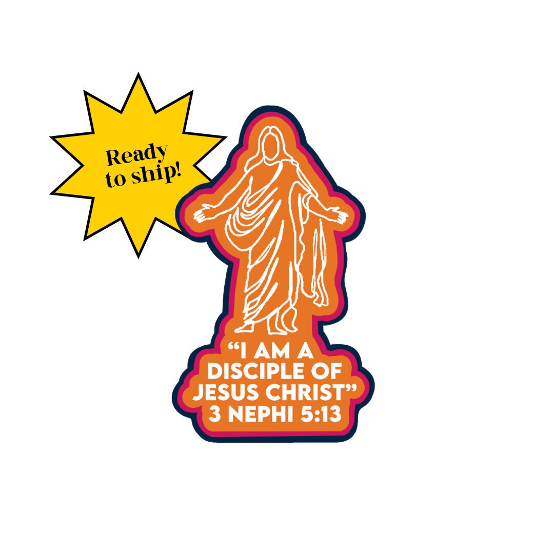 Lds Stickers, 2024 Youth Lds Theme, I Am a Disciple of Jesus Christ ...