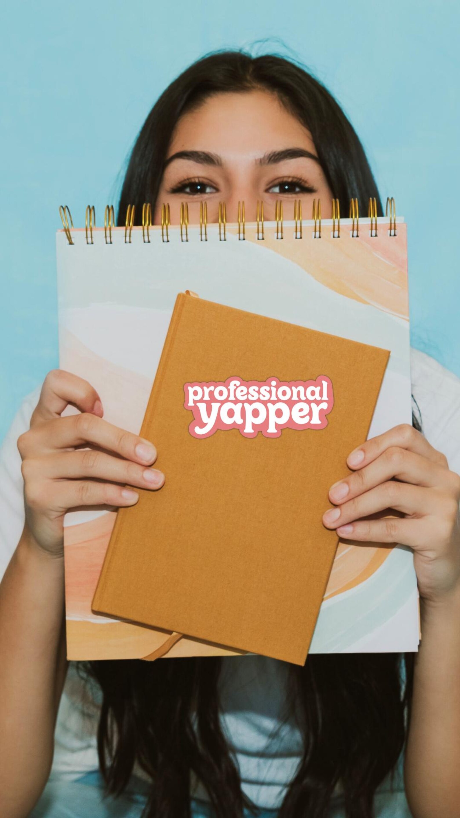 Professional Yapper Sticker Pink, Funny Therapy Stickers, Gen Z ...