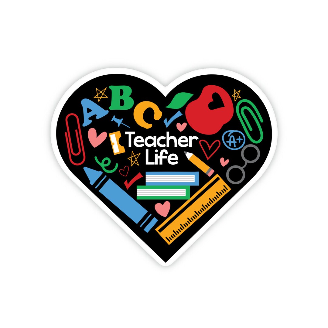 Teaching Stickers, Back to School Stickers, High School Teacher ...
