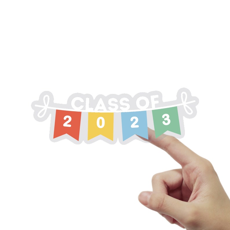 Class of 2023 Stickers Graduation Hat Stickers Class of 23 - Etsy