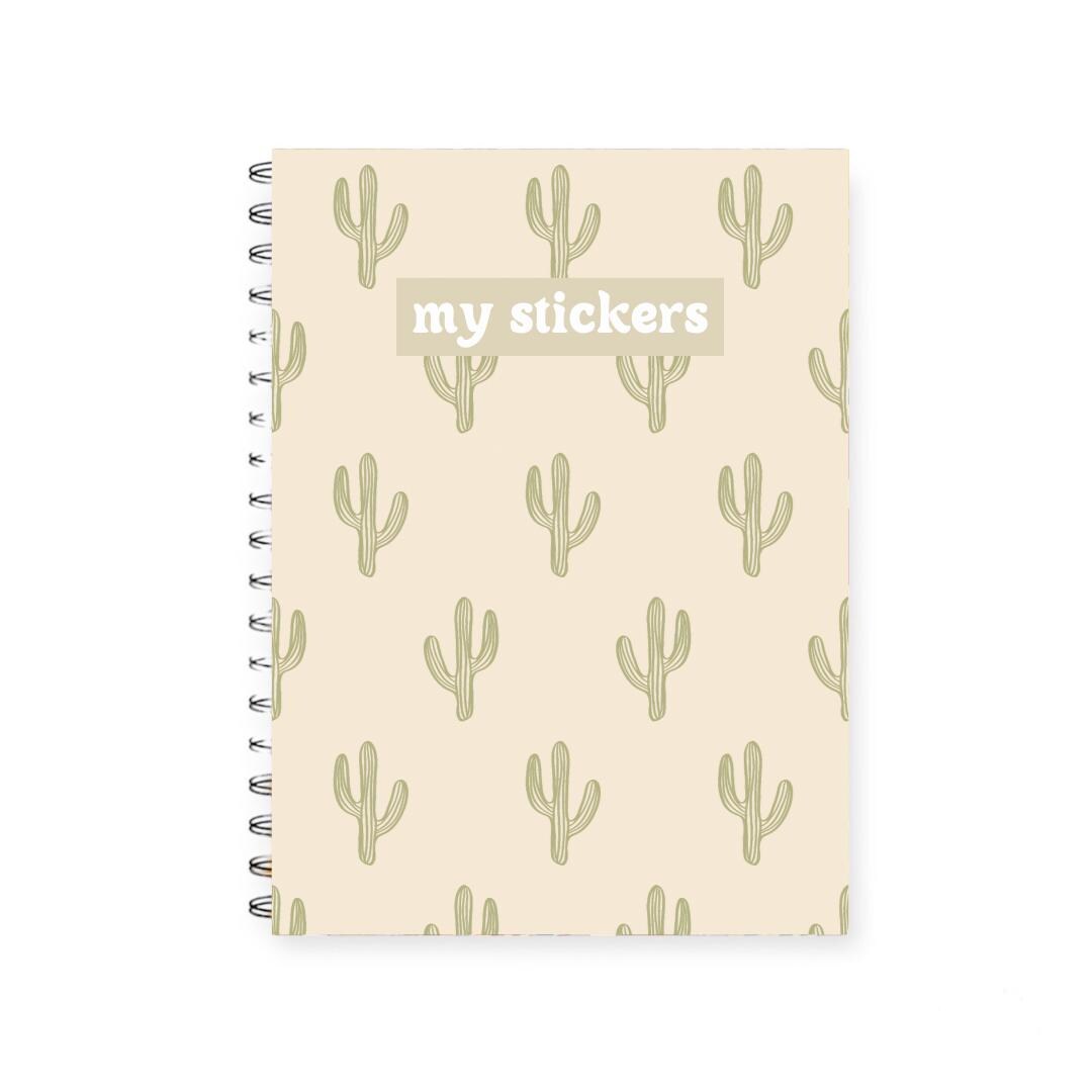 Reusable Sticker Book A5, Cute Sticker Book, Sticker Album Reusable ...