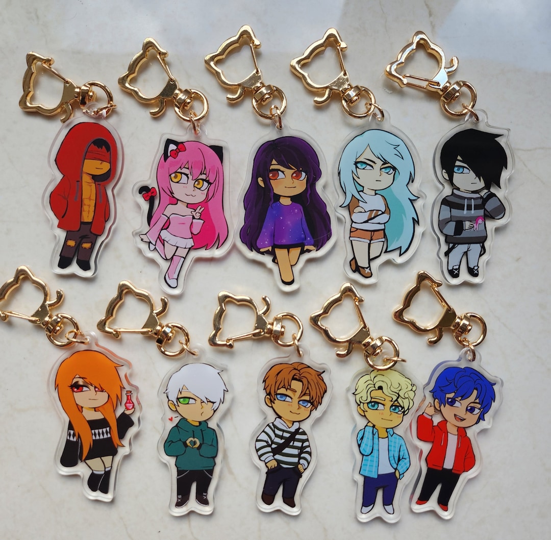 Mystreet Aphmau Acrylic Keychains - Etsy