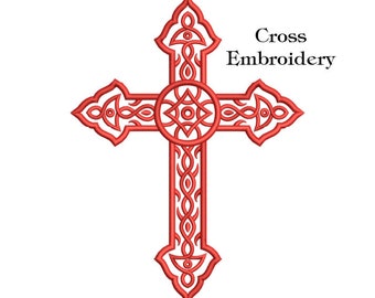 Cross embroidery | Etsy