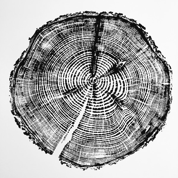 Tree Trunk Art - Etsy