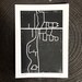 Rosenort Map Linocut Printmaking Town Map Street Map - Etsy