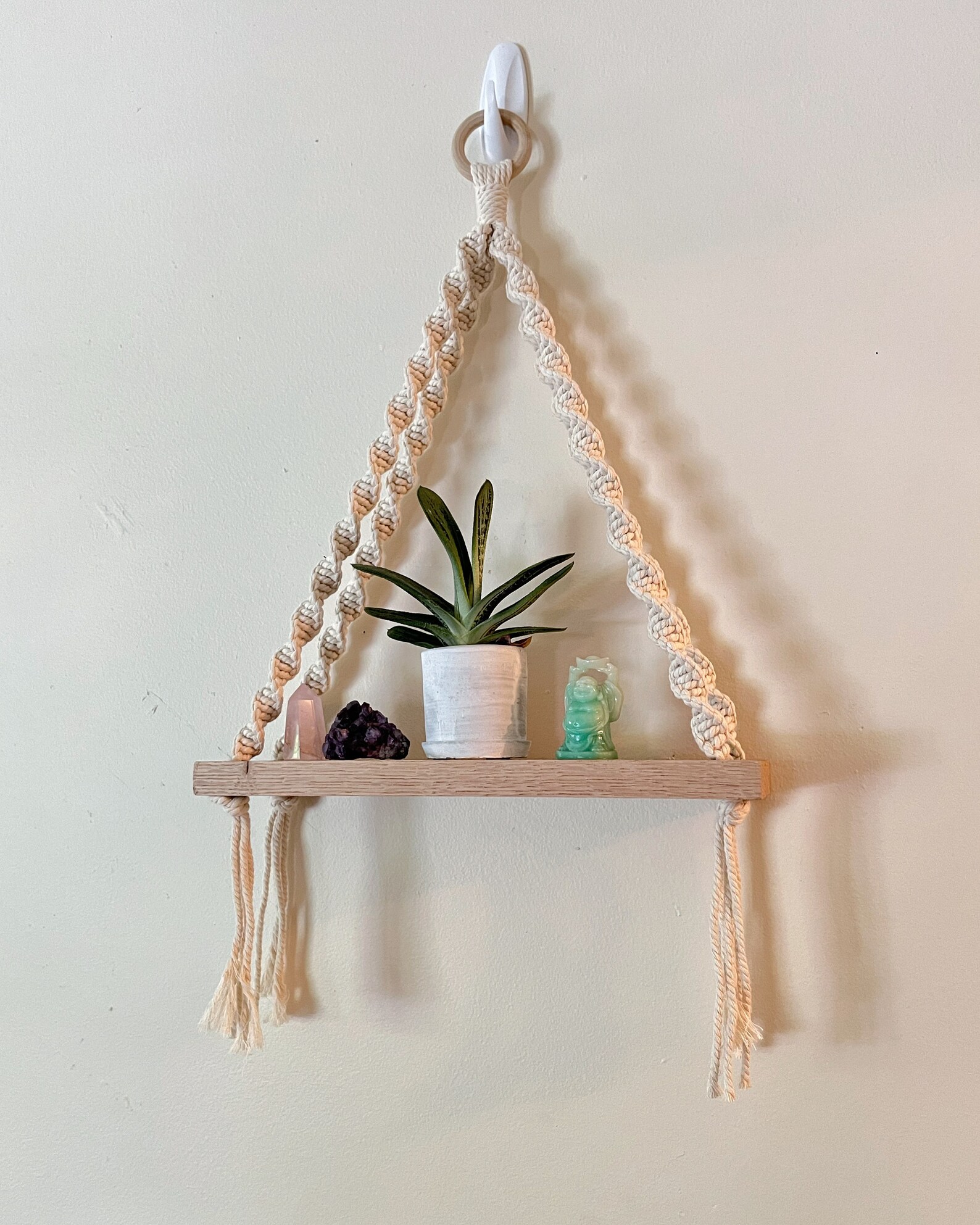 Macrame Shelf - Etsy