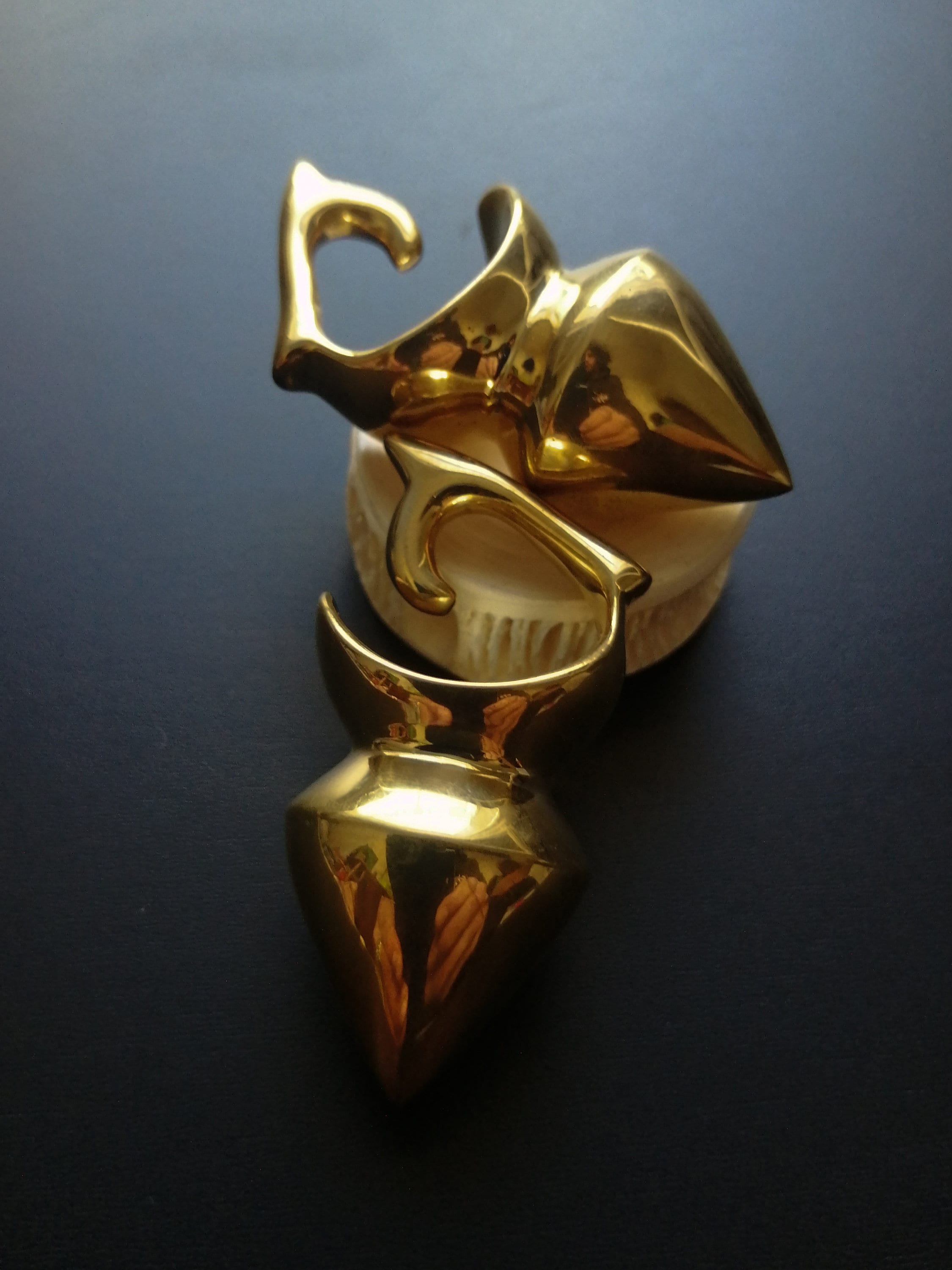 Tribal Ethnic Brass Ear Weights- 8mm- 0ga- Body Modification- Unisex ...