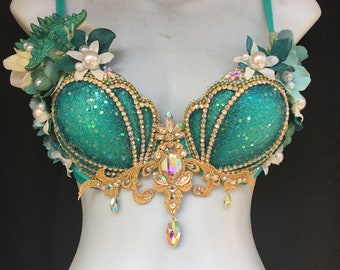 Mermaid bra | Etsy