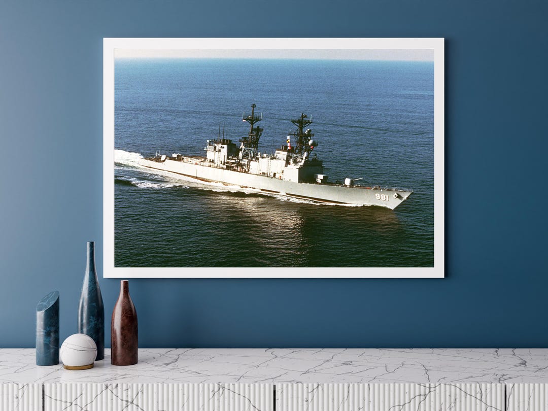 USS John Hancock (DD-981) Spruance Class Destroyer | Photo Print ...