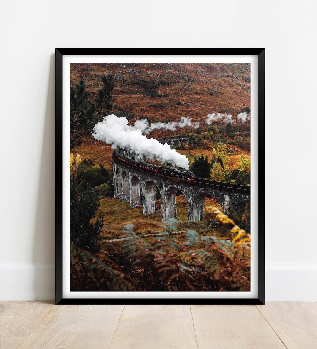Glenfinnan Viaduct Train Inverness-shire Scotland Limited Edition Print ...