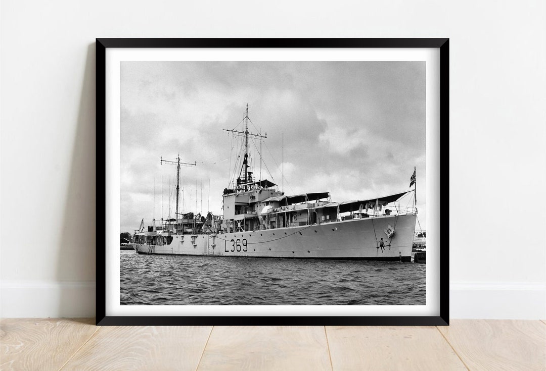 HMS Meon K269 Warship Photo Royal Navy Print Navy Photos - Etsy Singapore